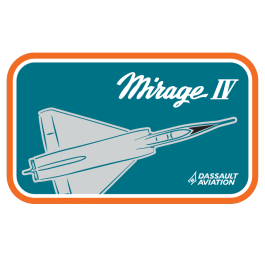 Patch Mirage IV | La boutique officielle de Dassault Aviation