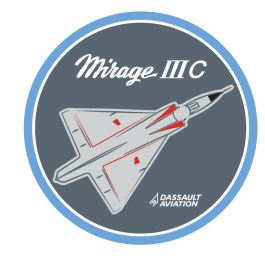 Mirage IIIC patch | Dassault Aviation Store