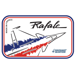 Rafale (Made in France) patch | Dassault Aviation Store